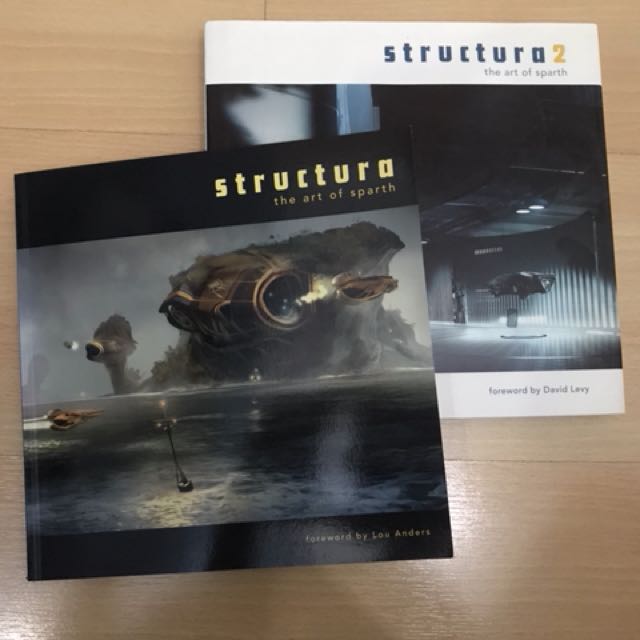 Structura: Art of Sparth Vol 1 & 2, Hobbies & Toys, Stationary & Craft ...