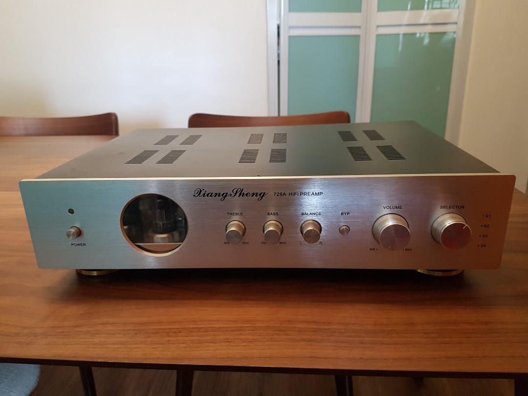 Xiang Sheng 728A tube preamp, Audio, Other Audio Equipment on Carousell