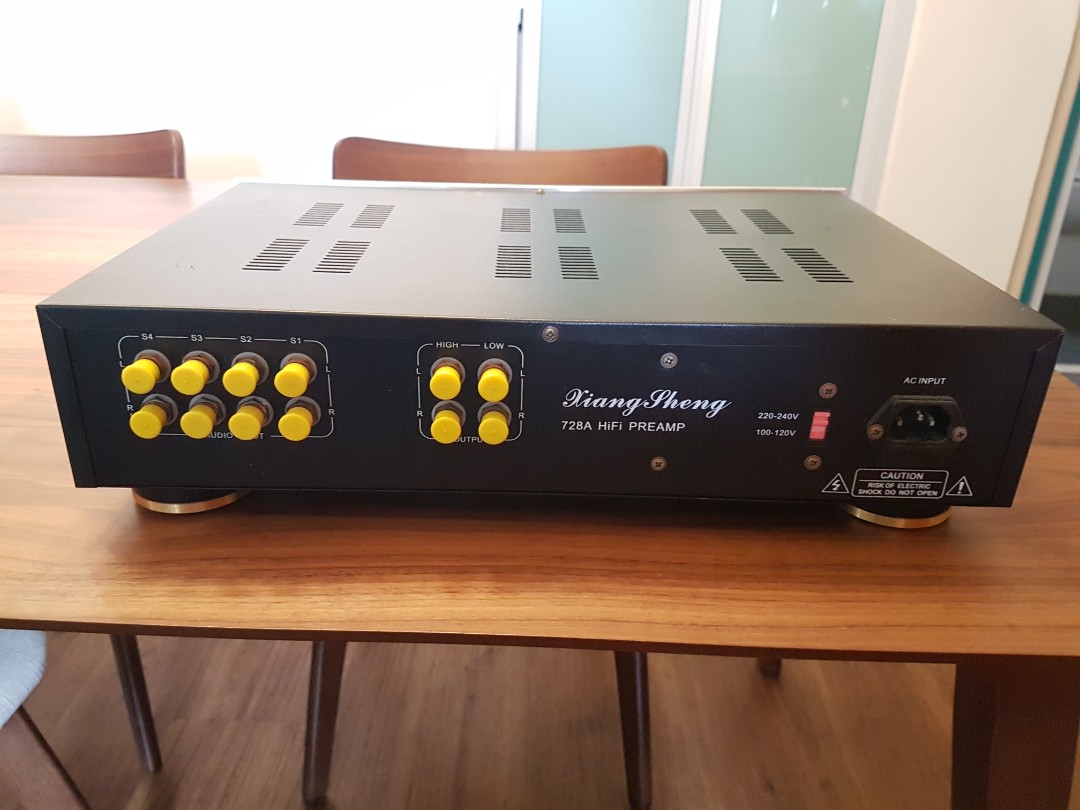 Xiang Sheng 728A tube preamp, Audio, Other Audio Equipment on Carousell