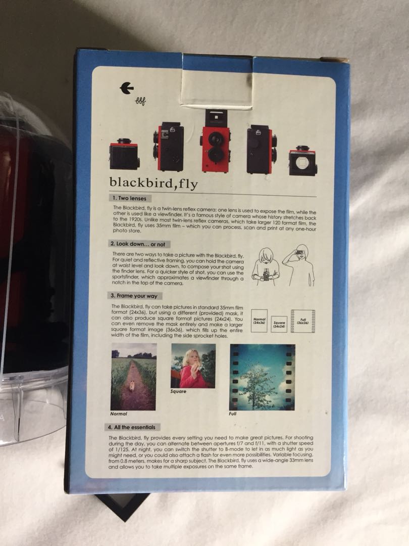 Blackbird, Fly TLR Camera, Photography, Cameras on Carousell