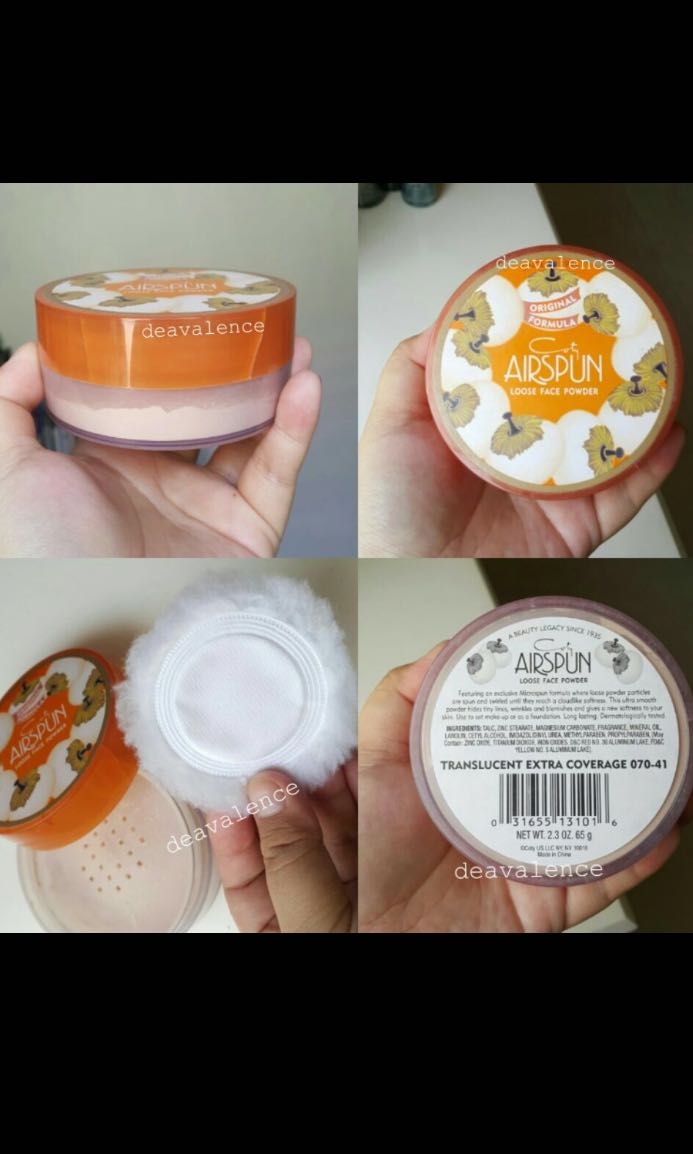 Coty airspun translucent loose powder, Beauty & Personal Care, Face ...