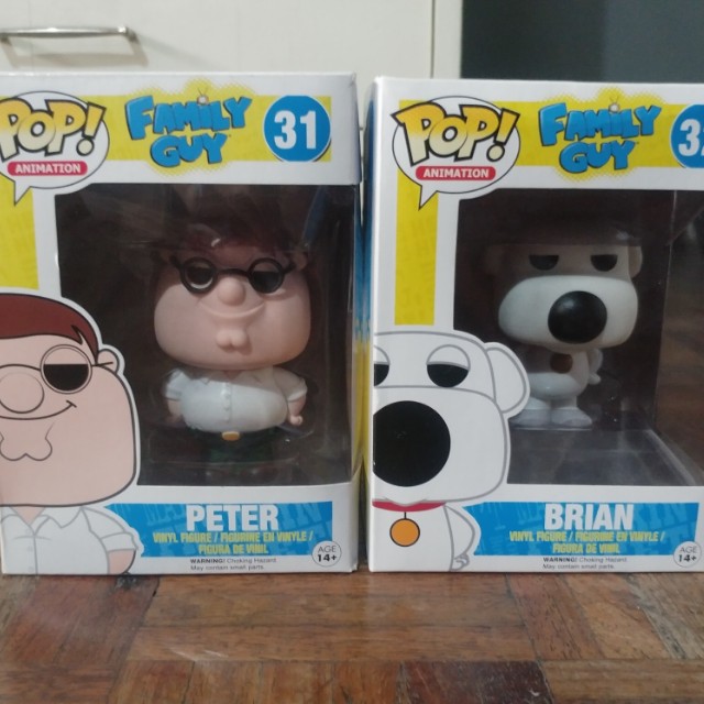 Family Guy Funko Pop, Hobbies & Toys, Toys & Games on Carousell