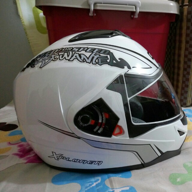 Full Face Helmet Grayfosh, Motorbikes on Carousell