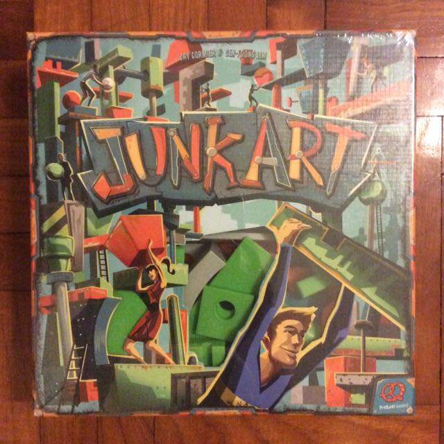 Junk Art Plastic board game, Hobbies & Toys, Toys & Games on Carousell