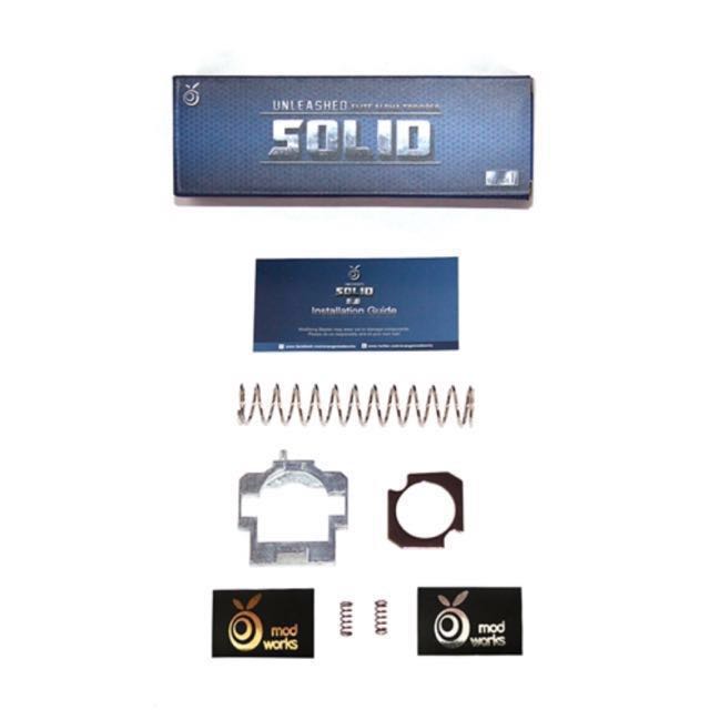 Orange Mod Works Unleashed Solid Stage 1 And 2 Kit For Nerf Elite Alpha ...