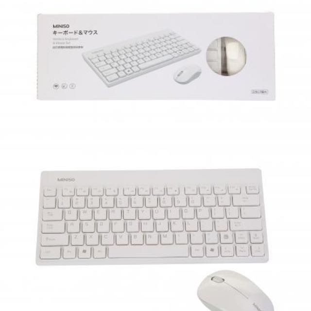 (SOLD) Miniso wireless keyboard and mouse set, Computers & Tech, Parts & Accessories, Mouse ...