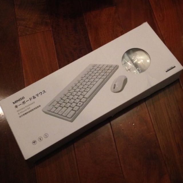 Sold Miniso Wireless Keyboard And Mouse Set Computers And Tech Parts And Accessories Mouse