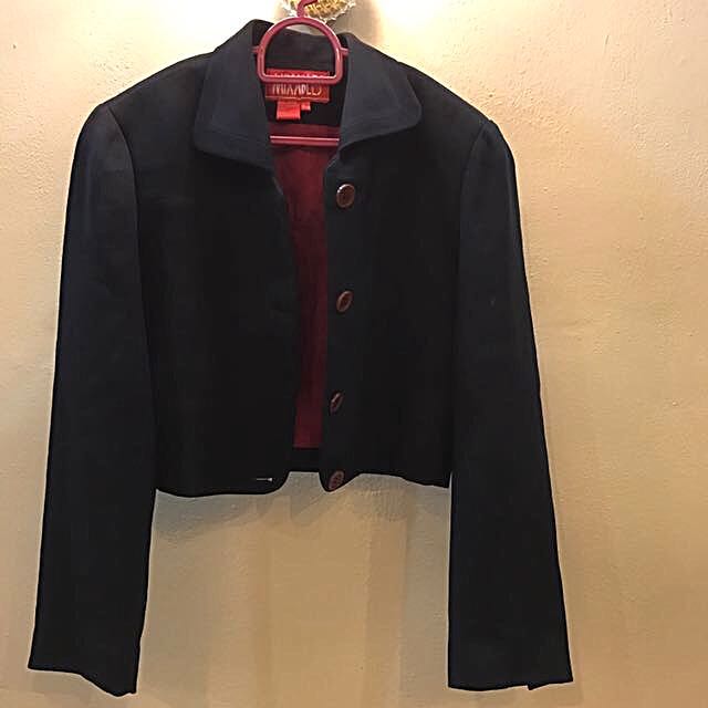 Blazer with silky inner lining, Women's Fashion, Tops, Sleeveless on ...