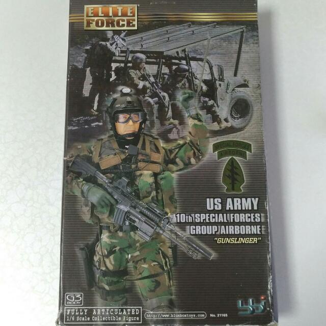 Elite Force 1/6 bbi US Army Gunslinger, Hobbies & Toys, Toys & Games on ...