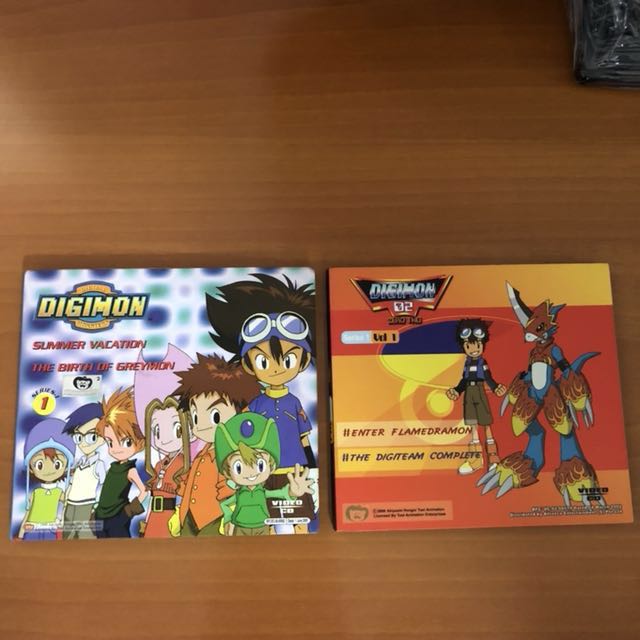 Full Set Digimon Anime (Vol 1 & 2), TV & Home Appliances, TV ...