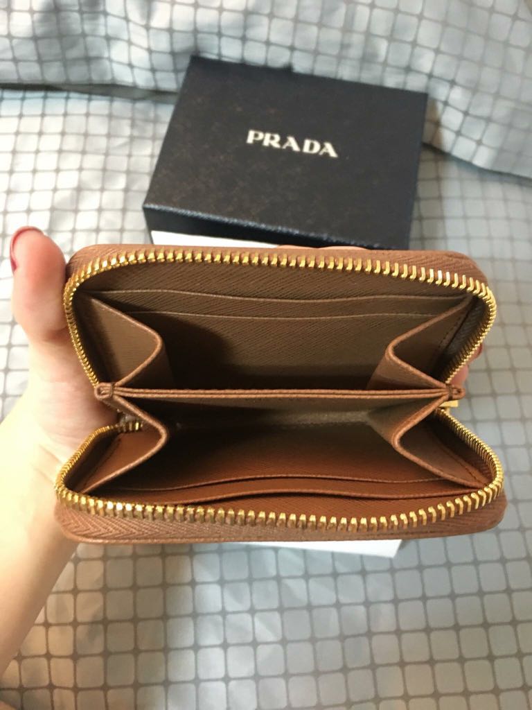 Prada coin purse, Luxury, Bags & Wallets on Carousell