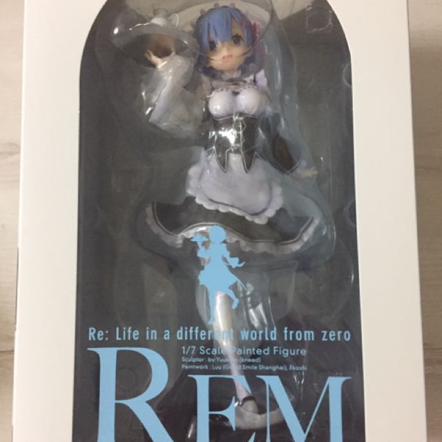 Re:Zero Rem 1/7 scale ABS & PVC painted & completed figure, Hobbies ...