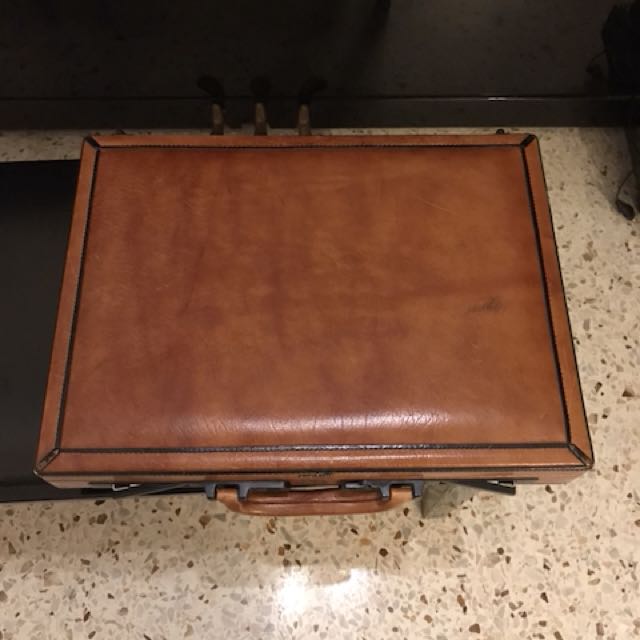 Vintage briefcase condotti, Luxury, Bags & Wallets on Carousell