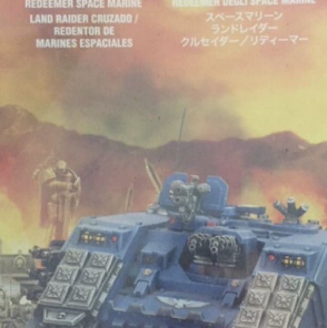 WH40k Land Raider Crusader (NEW) (in shrink-wrap), Hobbies & Toys, Toys ...