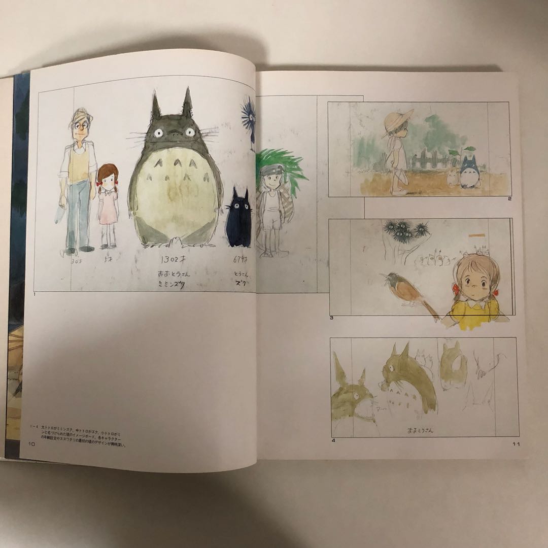 1988 The Art of Totoro Book - Tonari no Totoro, Hobbies & Toys ...