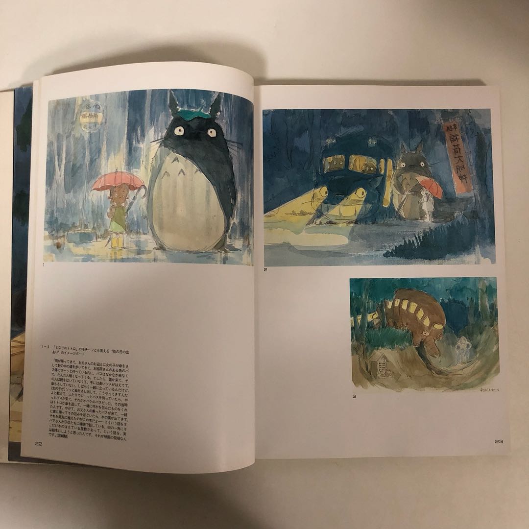 1988 The Art of Totoro Book - Tonari no Totoro, Hobbies & Toys ...