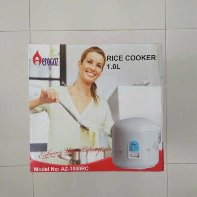 Aerogaz 1.0L Rice Cooker AZ-1000RC, TV & Home Appliances, Kitchen ...