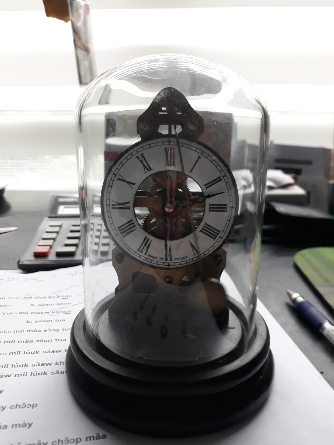 Antique French table clock circa 1860, Luxury, Watches on Carousell