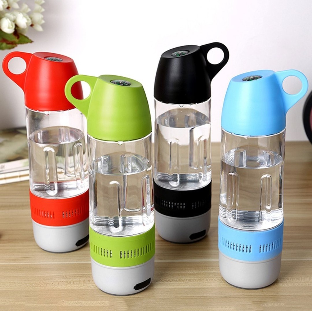 Bluetooth speaker Tumbler Fitur kompas, tutup gelas, TF Card Player ...