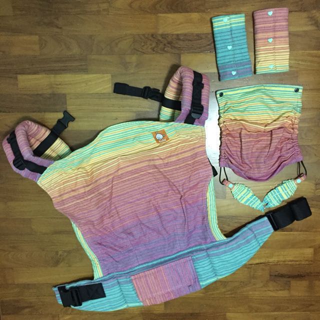 EUC Tula Toddler Full WC Iris, Babies & Kids, Babies & Kids Fashion on ...