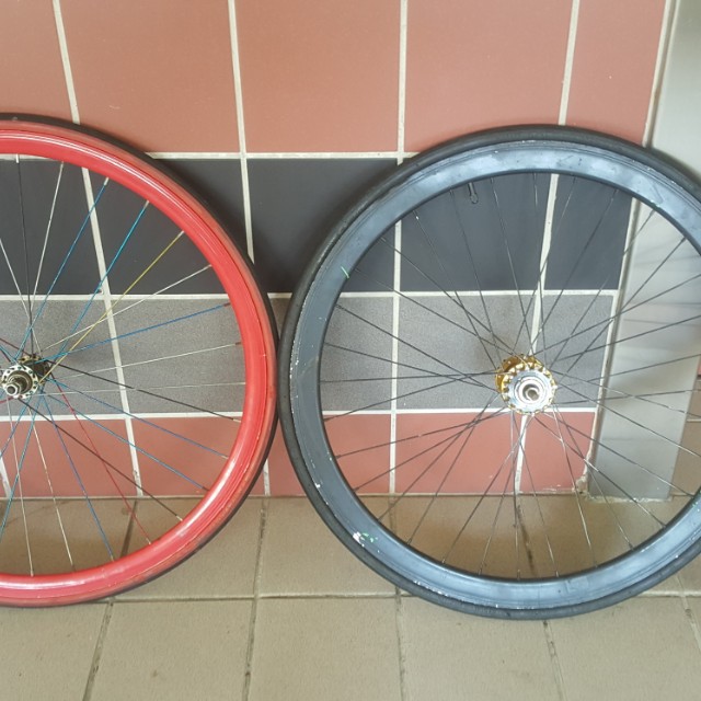 Fixie wheel wheelset, Sports Equipment, Bicycles & Parts, Bicycles on ...