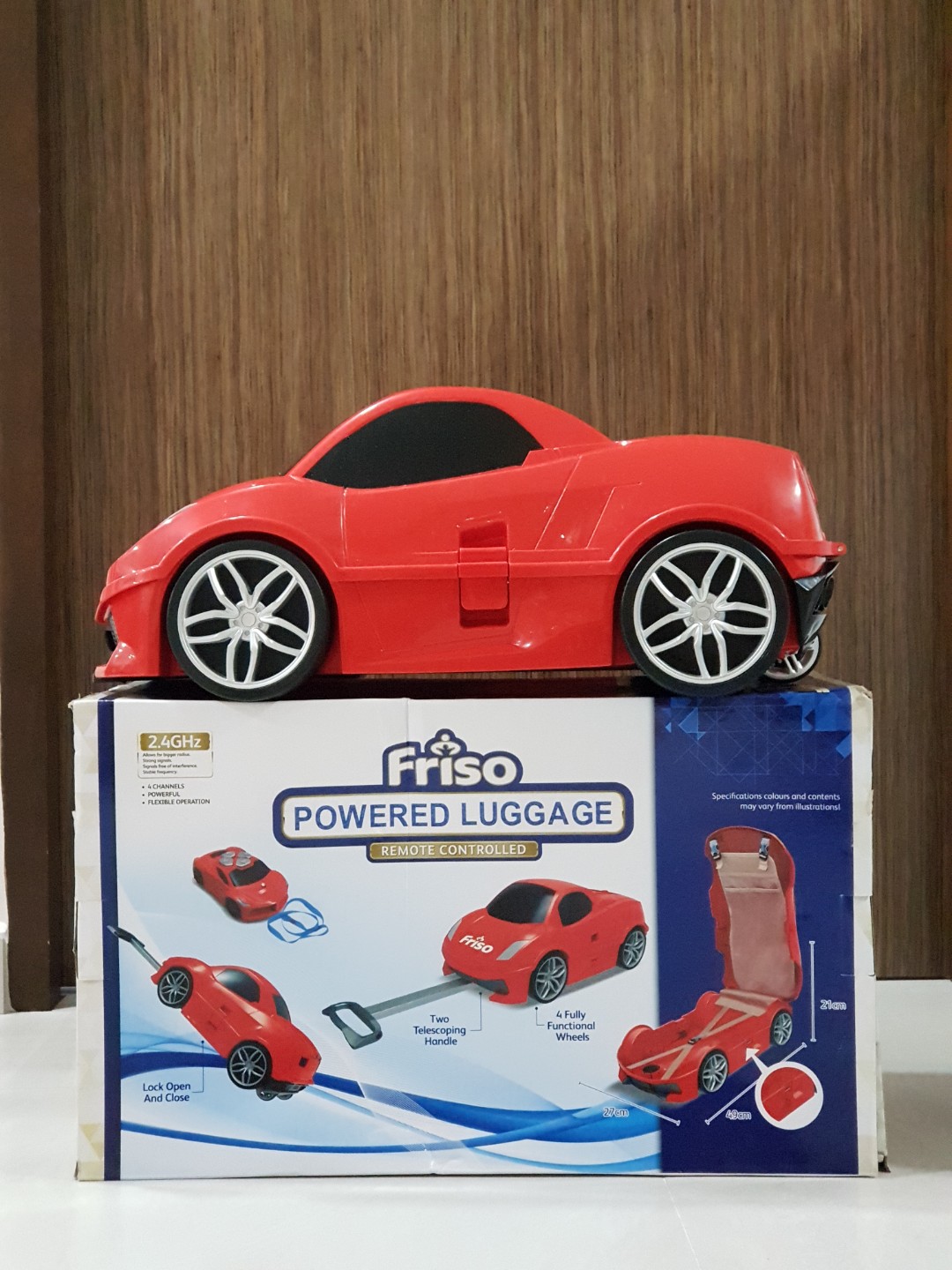 Friso Remote Control Luggage Bag, Hobbies & Toys, Toys & Games on Carousell
