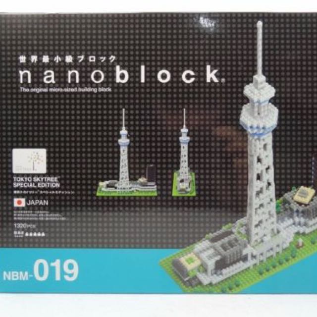 Nanoblock NBM-019 Skytree Deluxe 晴空塔限定, 興趣及遊戲, 玩具 & 遊戲類 - Carousell