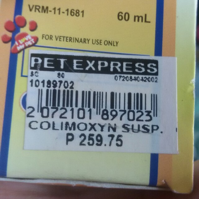 Pet's Anti-Diarrheal Suspension (Calimoxyn), Pet Supplies, Health ...