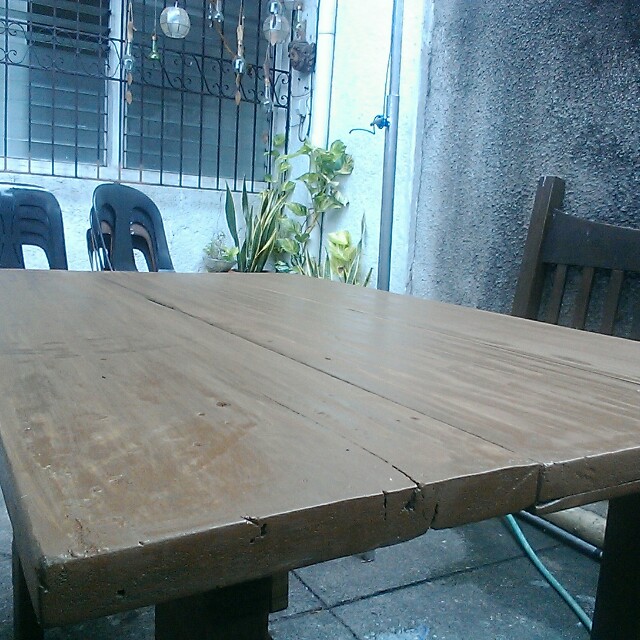 Rustic design tanguile table, Babies & Kids, Baby Nursery & Kids ...