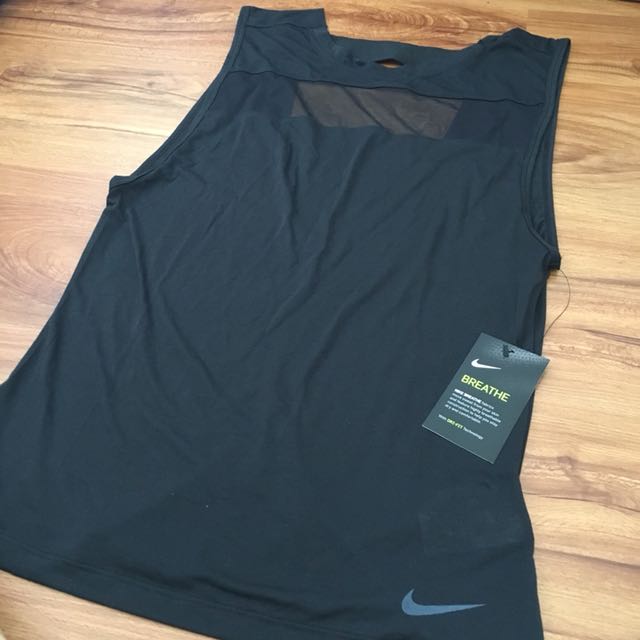 Sexy back black Nike top, Women's Fashion, Tops, Sleeveless on Carousell