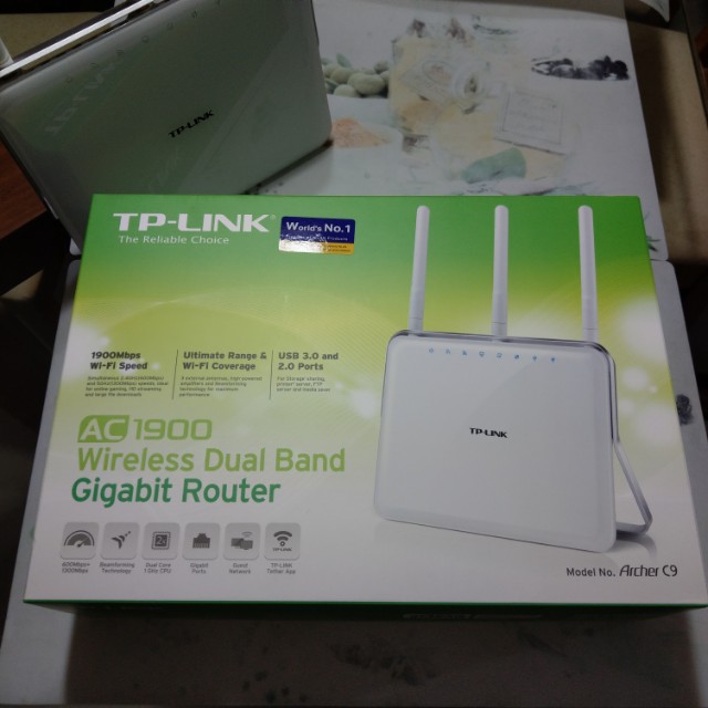 TP-LINK Archer C9 AC 1900 Wireless Dual Band Gigabit Router, 電腦＆科技, 電腦 ...