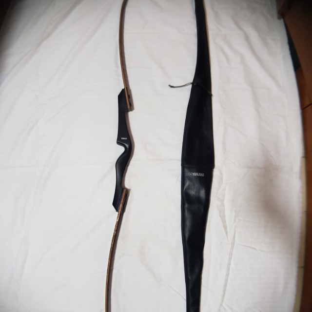 Vintage YAMAHA YA62 Full-piece Recurve Archery Bow, Sports Equipment ...