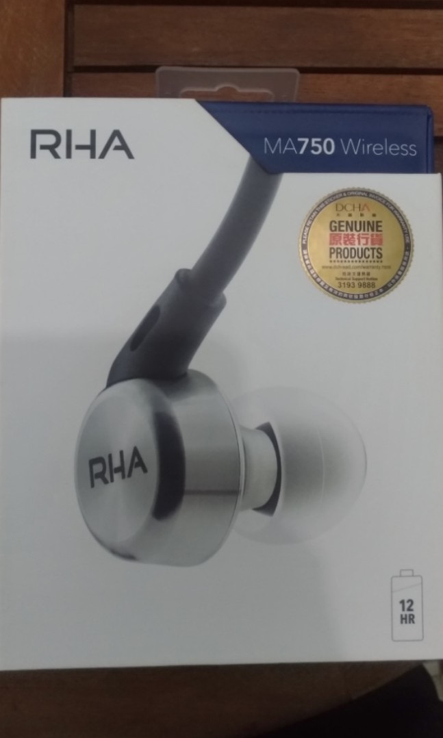 全新 RHA MA750 Wireless 無線藍牙 耳機 有Mic 支援 手機 NFC iPhone Android 免提 mobile, 手提電話, 手機, 其他手機 - Carousell