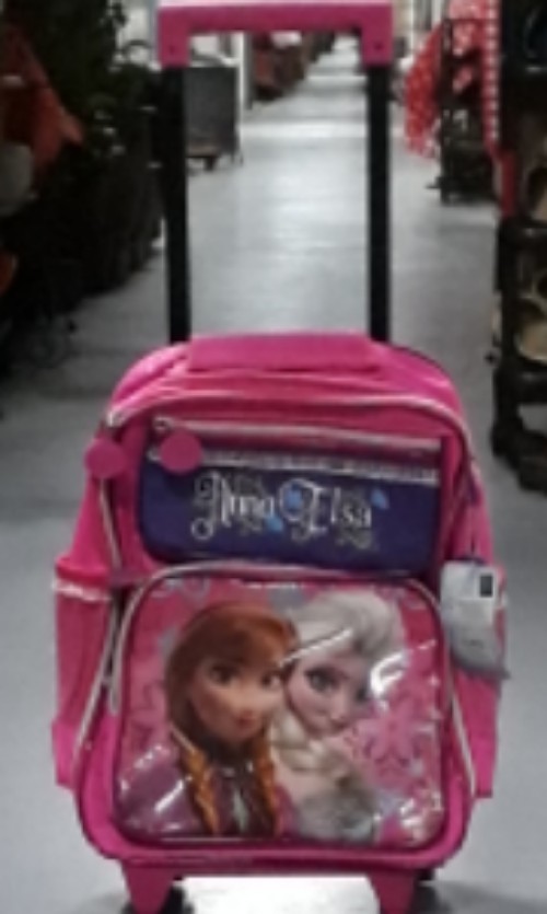 Anna and Elsa Frozen trolley bag, Babies & Kids, Strollers, Bags ...