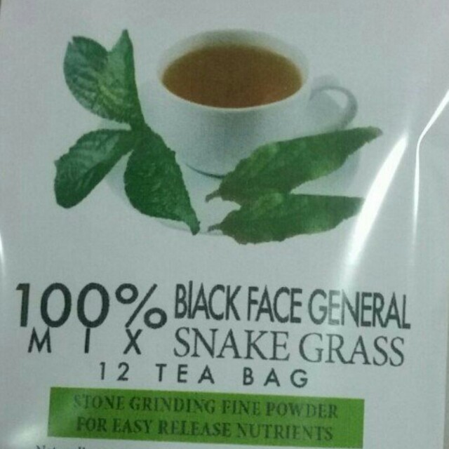 Black Face General Sabath Snake Grass Tea, Food & Drinks, Packaged ...