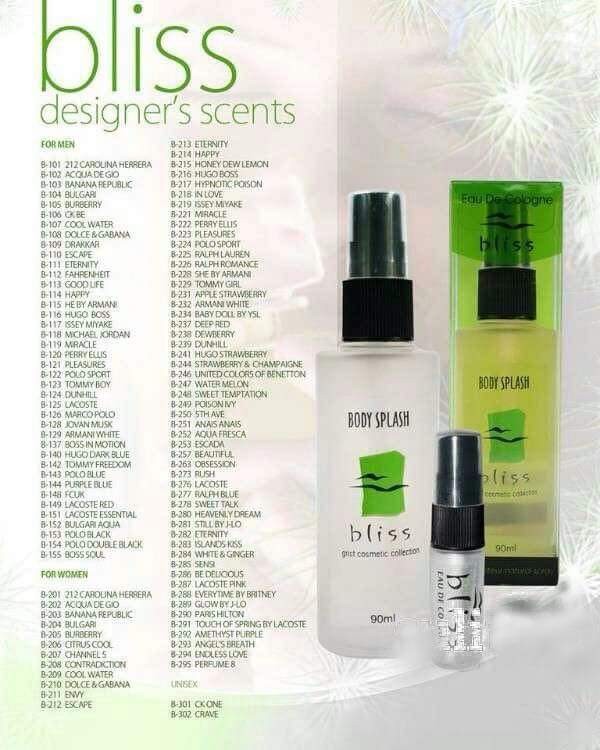 Bliss Perfume, Beauty & Personal Care, Fragrance & Deodorants on Carousell