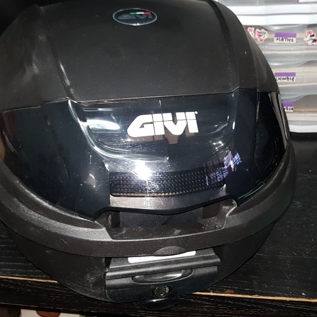 Brand new GIVI box with rack 26litres, Motorcycles, Motorcycle ...
