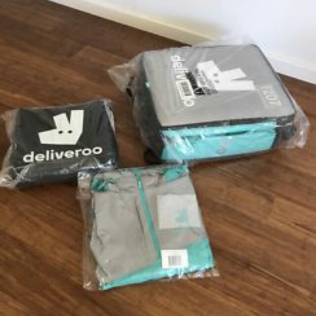 Deliveroo Starter Kit, Motorcycles, Motorcycle Apparel on Carousell