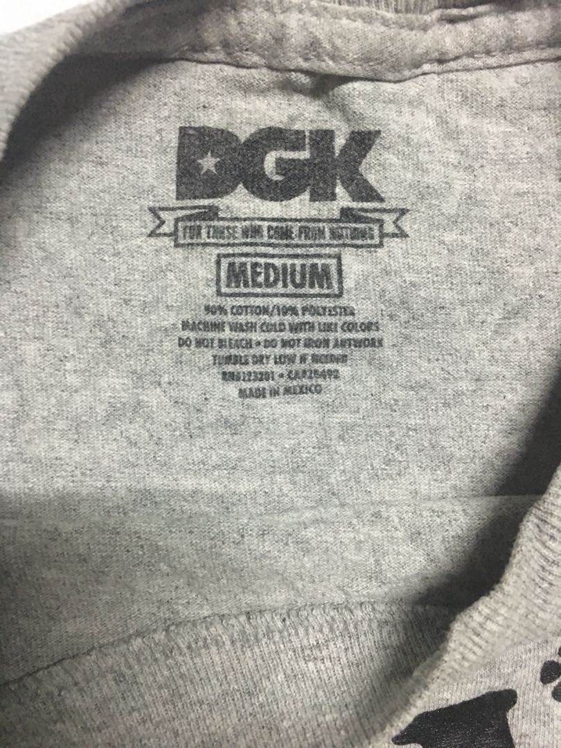 DGK Tshirt, Men's Fashion, Tops & Sets, Tshirts & Polo Shirts on Carousell