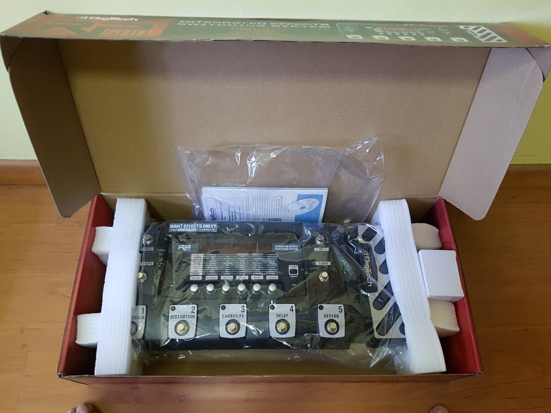 Digitech RP500 Guitar Floor Pedal, Hobbies & Toys, Music & Media ...