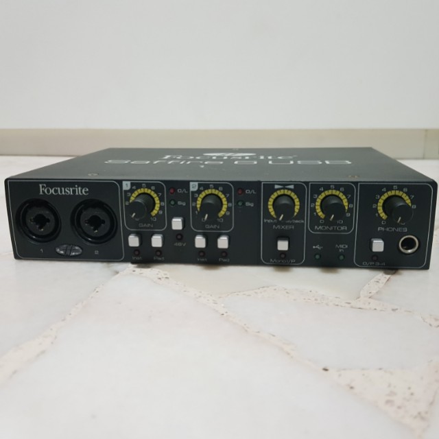 Focusrite Saffire 6 USB, Computers & Tech, Parts & Accessories, Cables ...