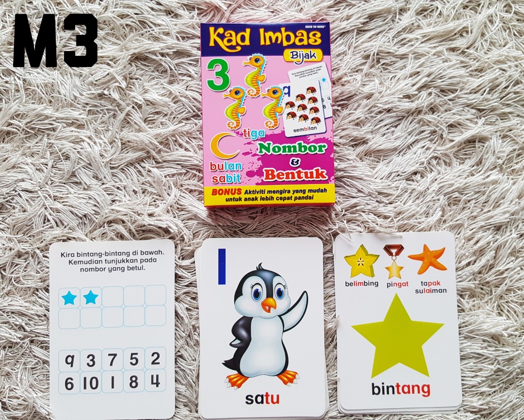 Malay Language Flashcards, Hobbies & Toys, Books & Magazines ...