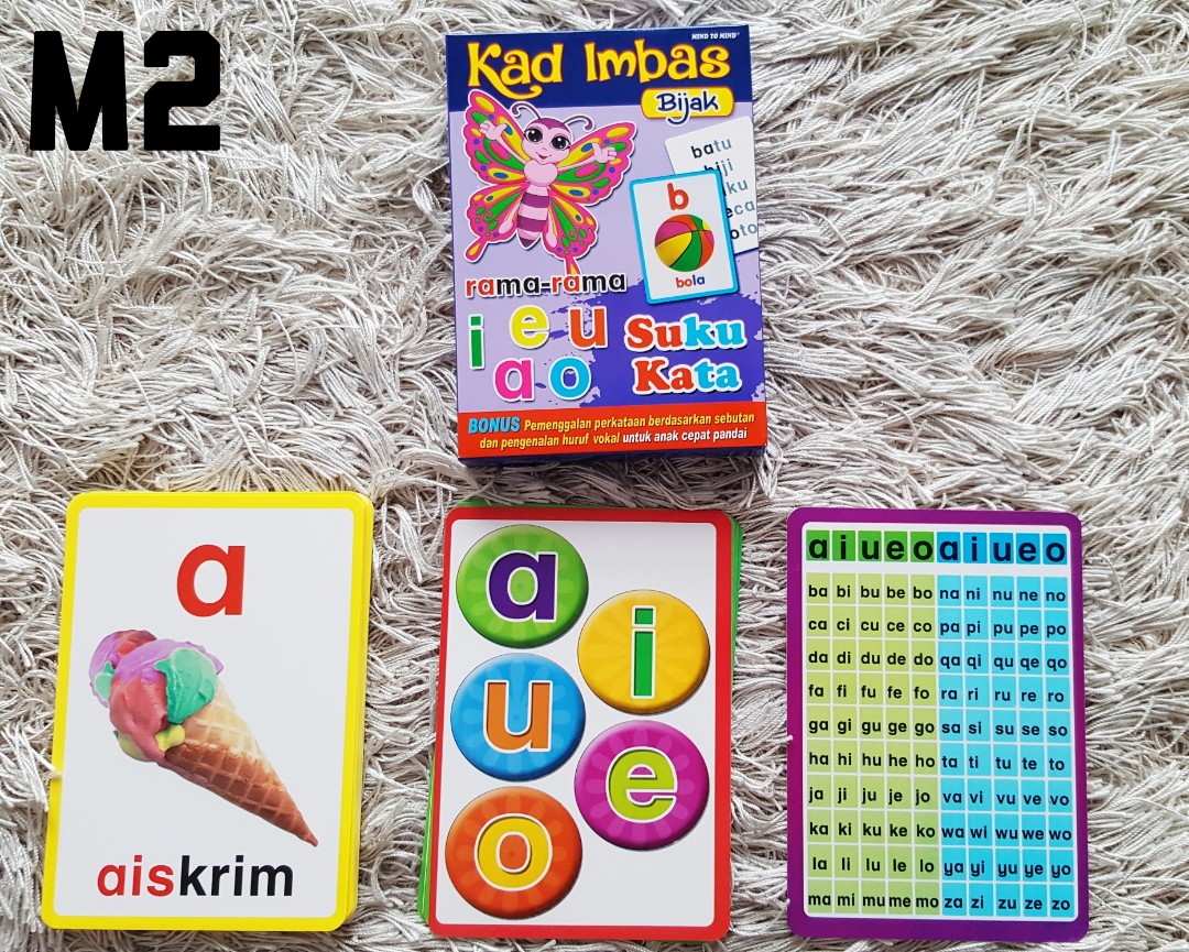 Malay Language Flashcards, Hobbies & Toys, Books & Magazines ...