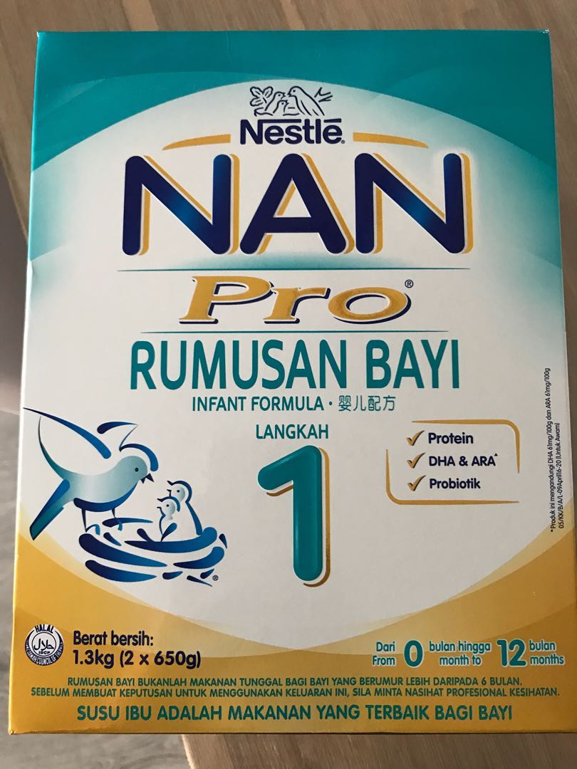 Nan Pro 1 (Refill Pack 1.3kg), Babies & Kids, Nursing & Feeding ...
