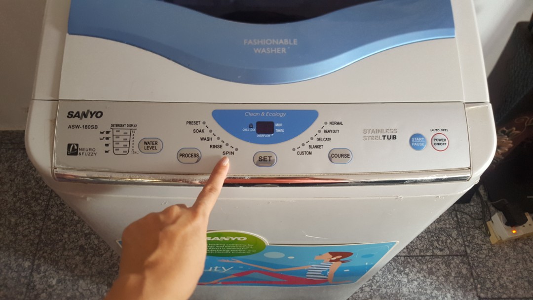 Sanyo Washing Machine, TV & Home Appliances, Washing Machines and ...