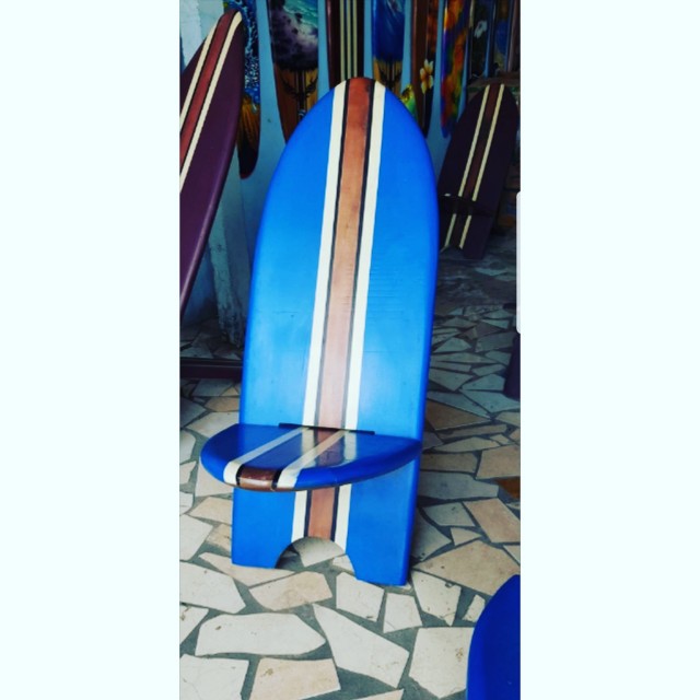 Surfboard chair, Furniture & Home Living, Furniture, Chairs on Carousell
