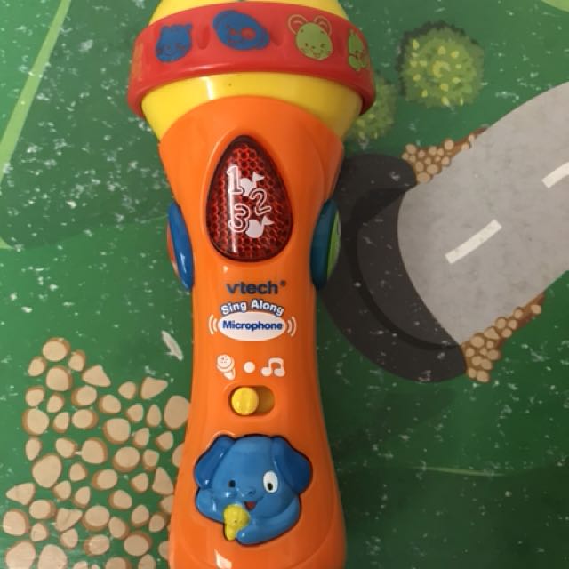 Vtech Sing Along Microphone, Babies & Kids, Infant Playtime on Carousell
