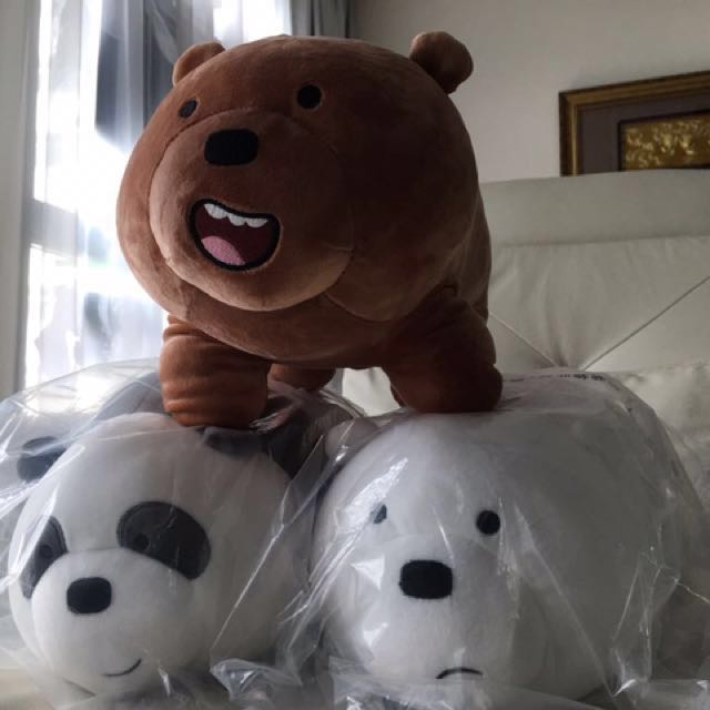 We Bare Bears Soft Toy(Miniso), Hobbies & Toys, Toys & Games on Carousell