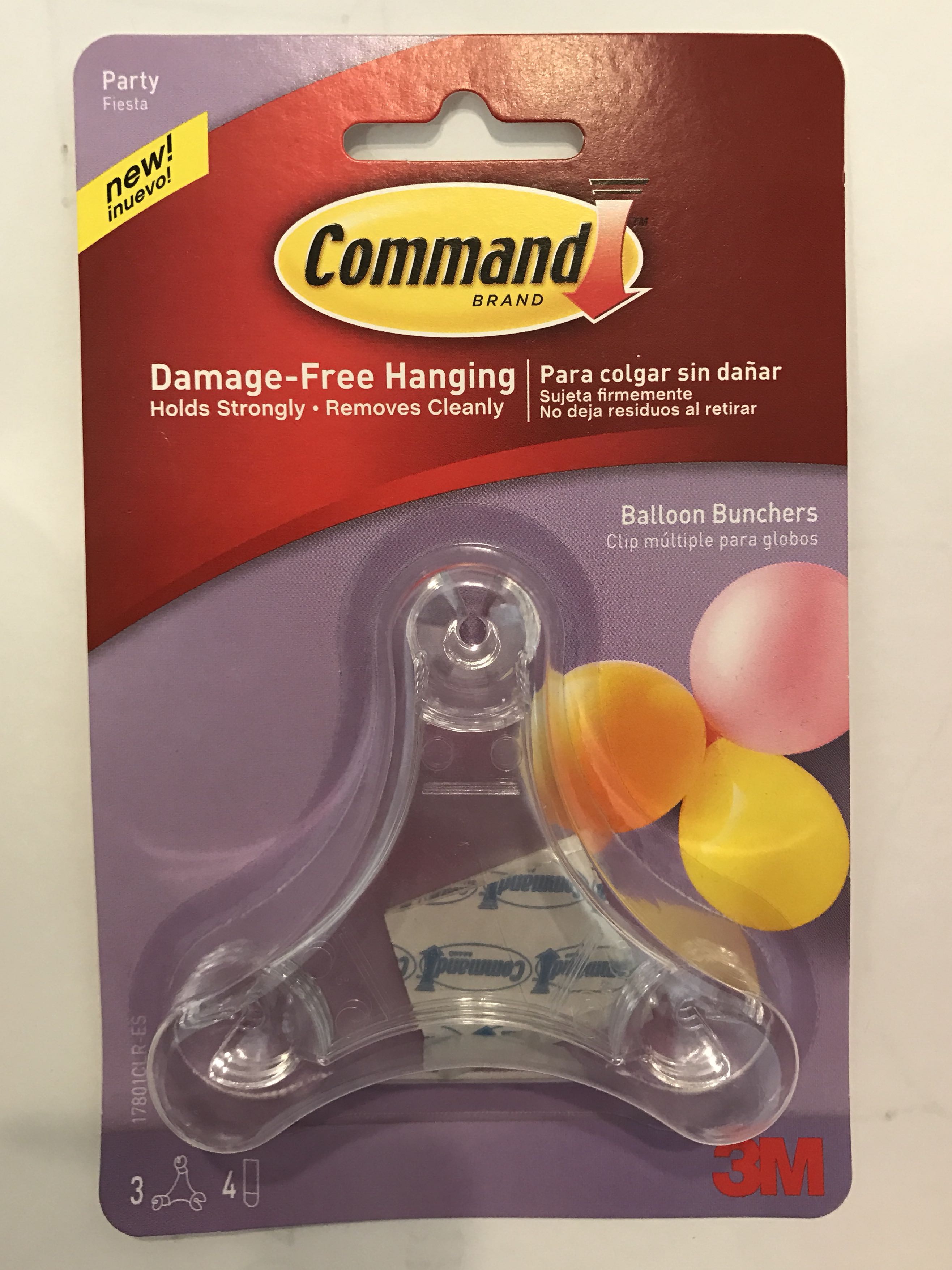 3M Command Balloon Bunchers, Furniture & Home Living, Home Decor, Other ...