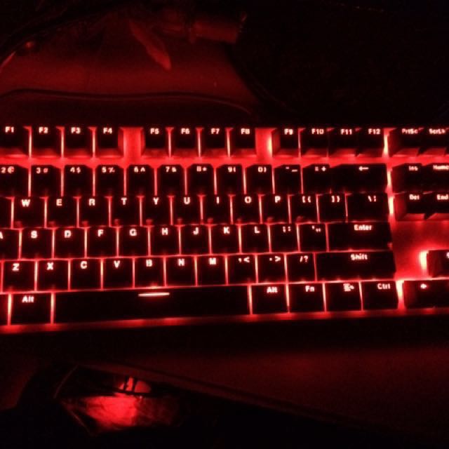 BenQ Slaughter KP801 Mechanical Gaming Keyboard (with red light)機械軸電競式 ...